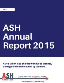 Annual Reports – ASH > Action on Smoking & Health