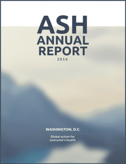Annual Reports – ASH > Action on Smoking & Health