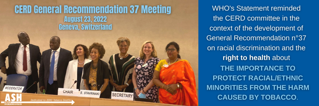 Fighting for your Right to Health | CERD Day 2023 – ASH > Action on ...