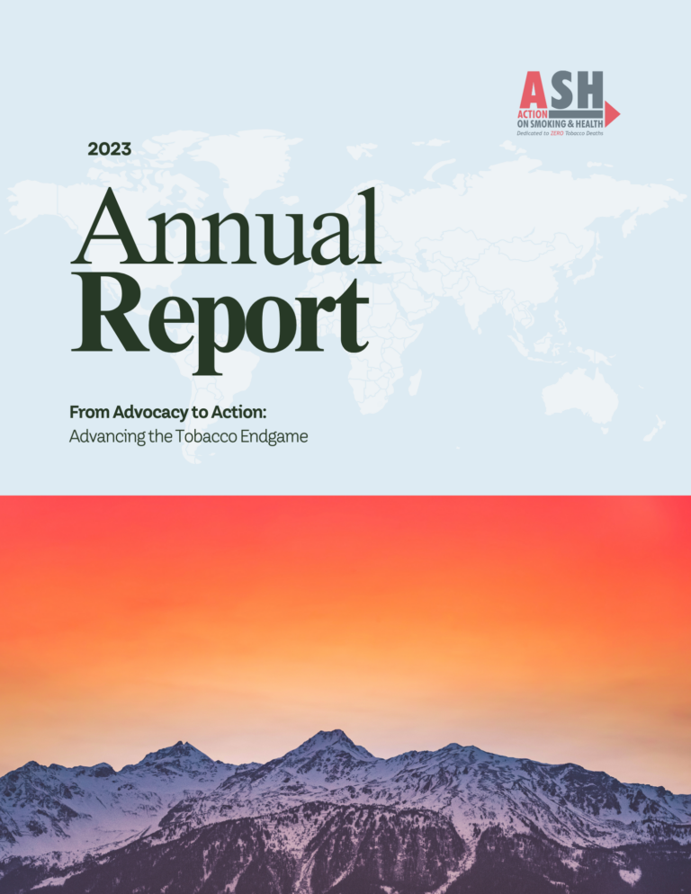 Annual Reports – ASH > Action on Smoking & Health