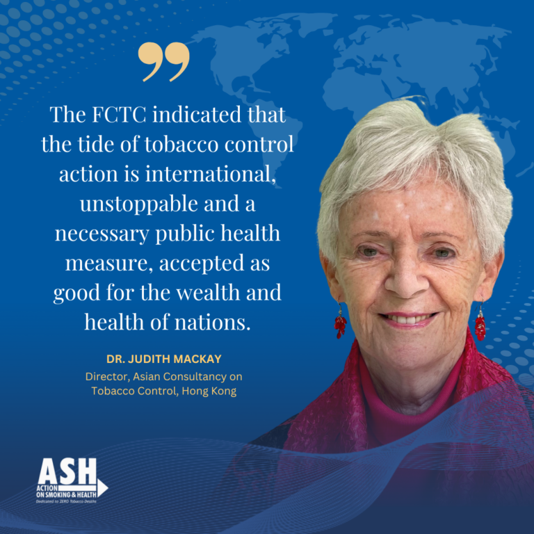 Honoring 20 Years of the WHO Framework Convention on Tobacco Control ...